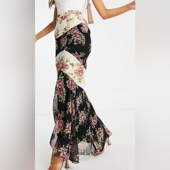 ASOS | Skirts | Brand New Fishtail Maxi Skirt | Poshmark